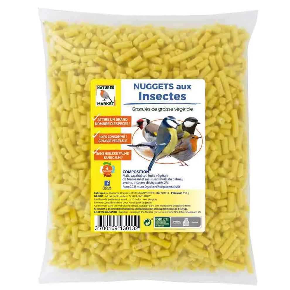 Nuggets Aux Insectes 550Grs – La Ferme de Sainte Marthe